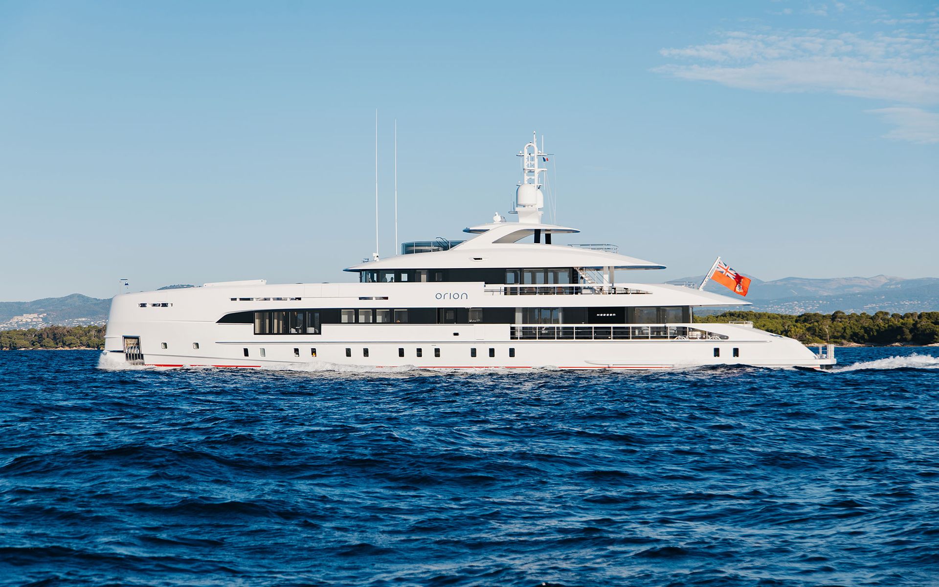 ORION yacht for charter (Heesen Yachts, 50m, 2025)